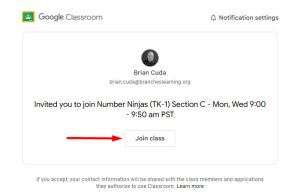 How do I access my student’s Google Classroom? - Branches Learning