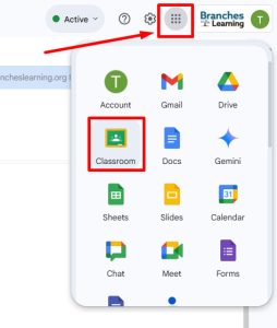 How do I access my student’s Google Classroom? - Branches Learning