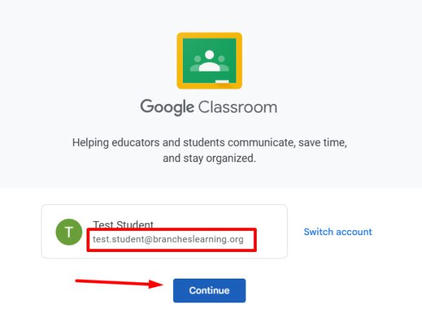 How do I access my student’s Google Classroom? - Branches Learning